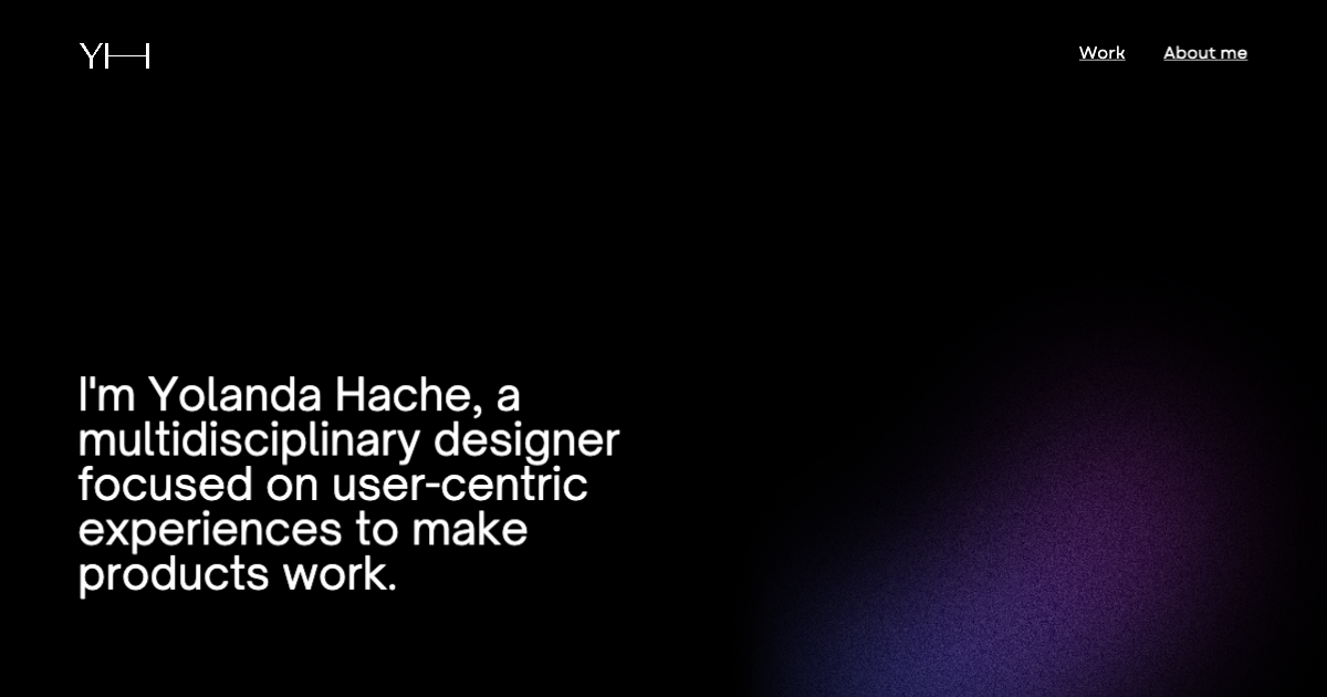 Yolanda Hache - Product Designer Portfolio